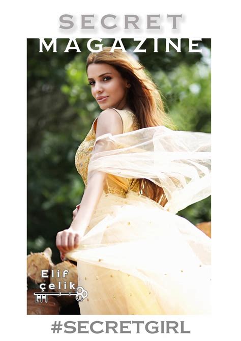 Desde Turqu A Te Presentamos A Elif Elik Secret Magazine