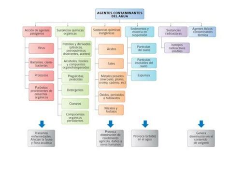 Mapa Conceptual De La Contaminaci N Del Agua Mapasytemas Udocz