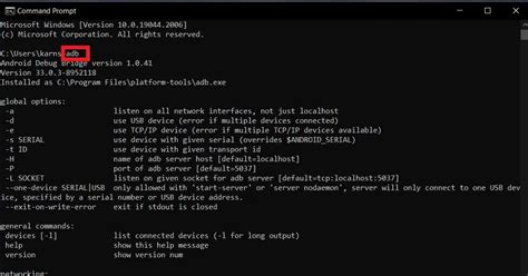 Fix ADB Is Not Recognized As An Internal Or External Command