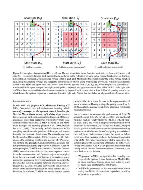 x men guaranteed xor maximum entropy constrained inverse reinforcement learning deepai