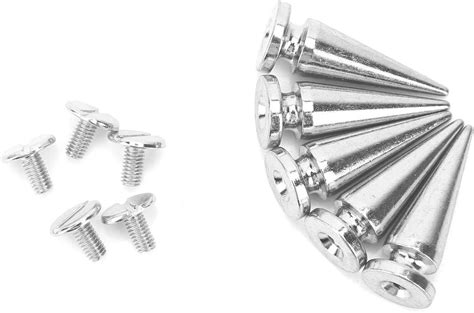 Buy Renvena 26mm Cone Spikes Screwback Studs DIY Craft Cool Rivets Punk