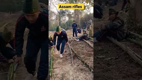 SSC GD ASSAM RIFLES Training Par Working Shorts Viral Army Assam