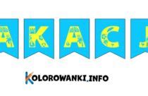 Witamy W Szkole Napis Do Druku PDF Do Pobrania Za Darmo Kolorowanki Info