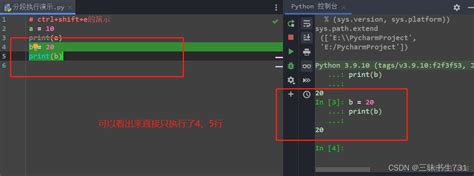 python大佬发的那些分段代码怎么用 python分段运行代码 mob6454cc6d81c9的技术博客 51cto博客