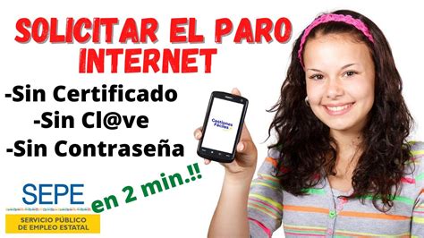 Cómo Sellar El Paro Por Internet En Castilla La Mancha SEPECAM