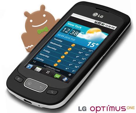 LG Optimus One ลง Android 2 3 Gingerbread ไดแลวและ Optimus 3D พรอม