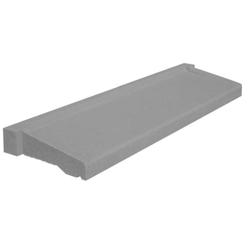 Appui de fenêtre à pose simplifiée gris tableau 100x35cm