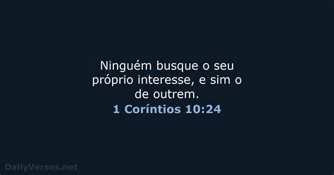 7 de dezembro de 2016 Versículo da Bíblia do dia ARA 1 Coríntios