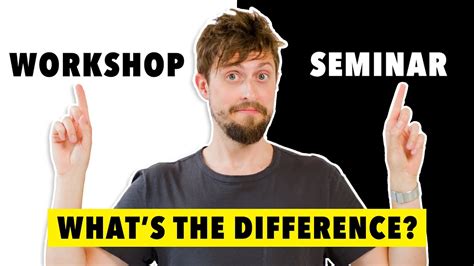 Workshop Vs Seminar What S The Difference Video University Webinars