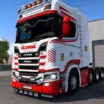 Mega Transporter Skin For Scania S V Allmods Net