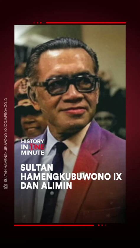 Historia ID On Twitter Sultan Hamengkubuwono IX Dan Alimin Artikel