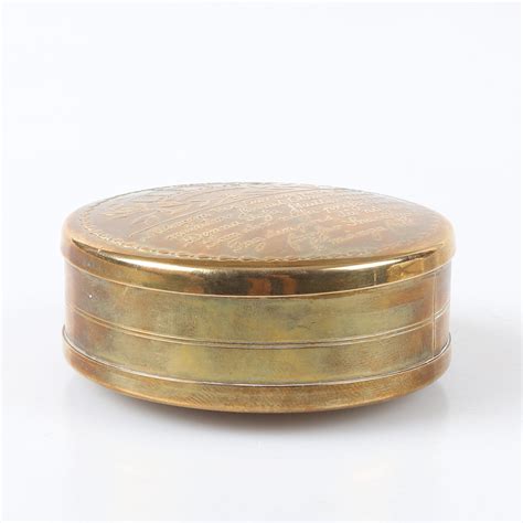 SNUSDOSA mässing Skultuna Silver Metall Tenn Mässing Koppar