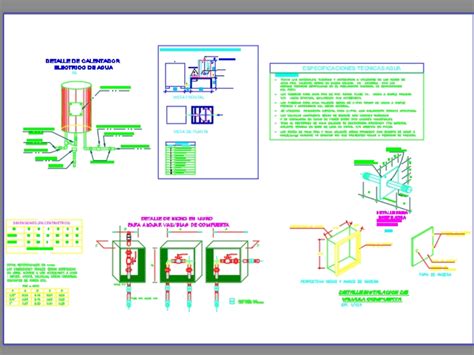 Detalle Tanque De Agua En Autocad Descargar Cad Gratis Kb
