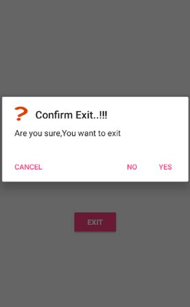 App Exit Dialog In Android Wallpaperiphonerosahd