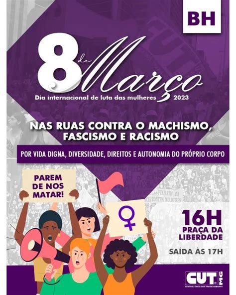 Dia Internacional De Luta Das Mulheres Sind Ute Mg
