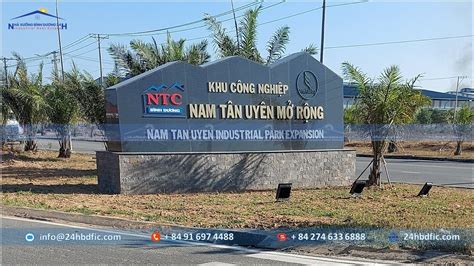 Khu Công Nghiệp Nam Tân Uyên Mở Rộng 24HBDFIC