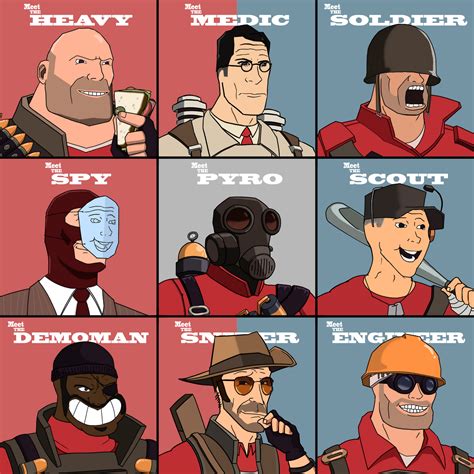 Автор Sniper TF2 Engineer TF2 Scout TF2 Demoman TF2