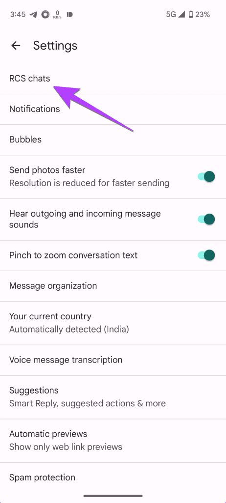 Ways To Turn Off Rcs On Android Including Samsung Guiding Tech