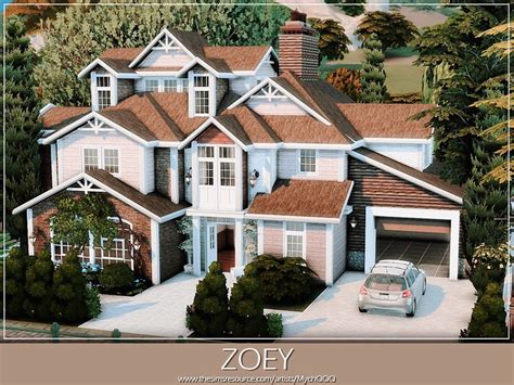 The Sims Resource Zoey Unfurnished Shell