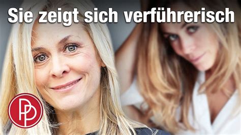 Sturm der Liebe Star Tanja Lanäus lässt tief blicken PROMIPOOL