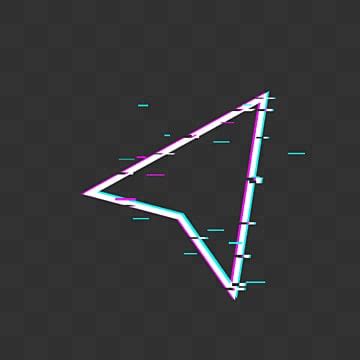 Neon Fault Hd Transparent Neon Fault Style Geometric Oval Border