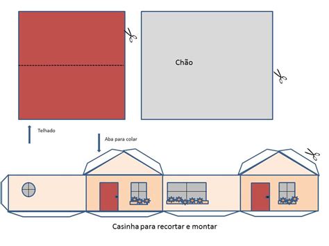 Casas De Papel Para Montar Imagui