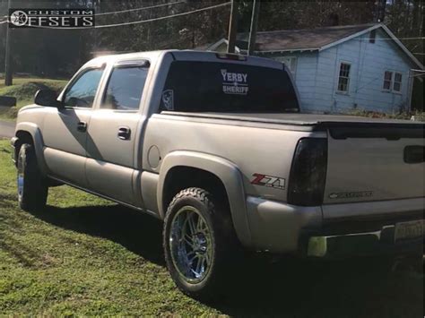 2005 Chevrolet Silverado 1500 With 20x10 19 Hostile Stryker And 275