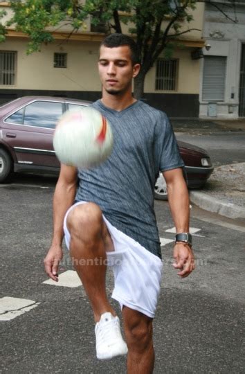 Jogador De Futebol Argentino De Pau Duro