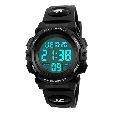 SKMEI 1258 Digital Outdoor Sport 5 ATM Water Proof Watch For Men