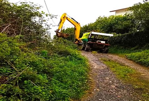 Se inician en Pontedeume las obras de renovación del camino de