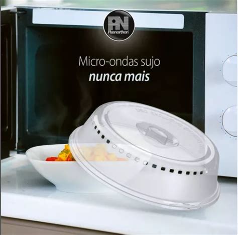 Tampa Para Microondas Protetora De Alimentos Tampa Comida MercadoLivre