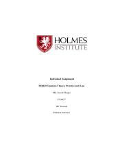 2616615 395476993 783528 Docx Individual Assignment HI6028 Taxation