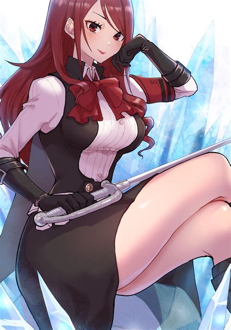Kirijou Mitsuru Persona And 2 More Drawn By Kurosususu Danbooru