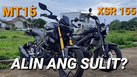 THE YAMAHA MT15 AND THE CLASSIC XSR 155 Which Is Better This 2023