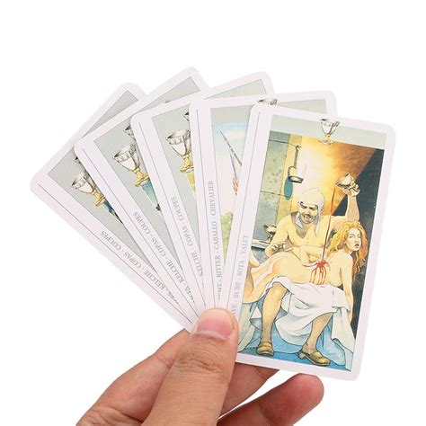 Buy 78 Card Fun Decameron Tarot Oracle Deck Erotic Sexual Gift At
