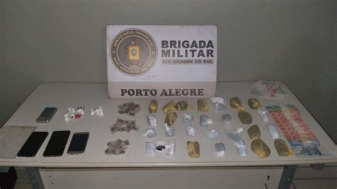 Força Tática do 20º BPM prende dupla e apreende adolescente por tráfico