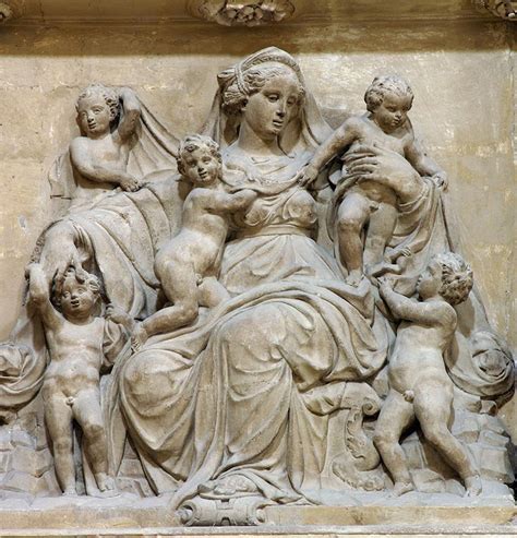 Alegoría de la Caridad h 1565 Diego de Pesquera Catedral de la