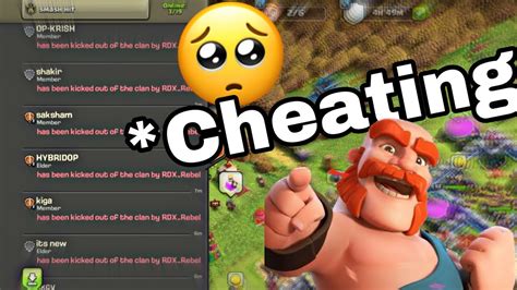 Everyone Kicked Out Form The Clan Clash Of Clans Coc YouTube