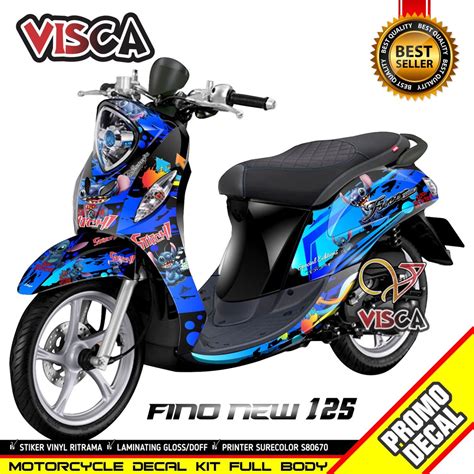 Jual Decal Fino 125 Full Body Stiker Fino 125 Full Body Variasi Stiker