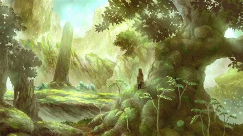 Sunlight Forest Fantasy Art Jungle Swamp Rainforest Wetland