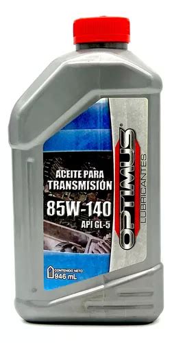 Aceite Transmisión Optimus 85w140 Gl 5 0 946 Litro Cuotas sin interés