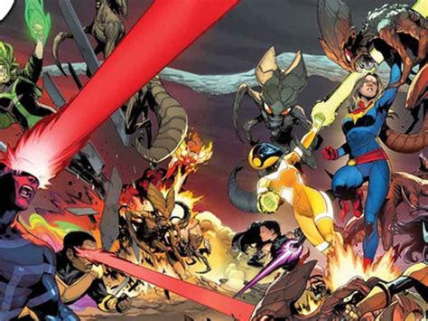 Marvel anuncia un épico crossover de los X Men y Capitana Marvel