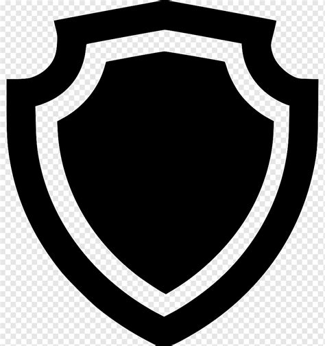 Wei Sicherheitsabzeichen Vergeben Abzeichen Schwarz Und Wei Png