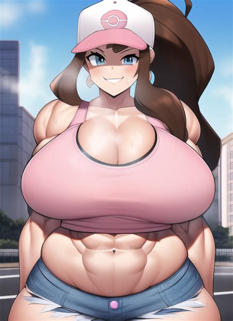 Rule 34 1girls Ai Generated Blue Eyes Blush Brown Hair Cleavage Giantess Huge Breasts Long
