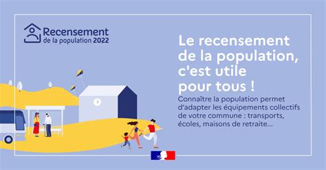 Le recensement de la population 2022 Mairie de Saint Jean de Védas