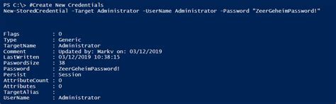 how to use passwords in powershell d2c it