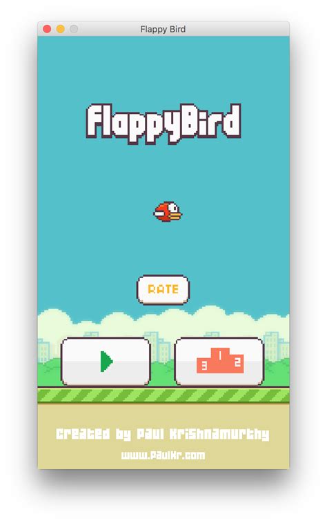 GitHub Paulkr Flappy Bird A Remake Of The Arcade Game Flappy Bird
