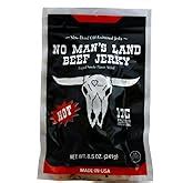 Amazon No Mans Land HOT Beef Jerky High Protein Low Calorie Low