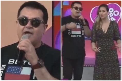 Beto Barbosa fala pela primeira vez após abandonar entrevista na TV