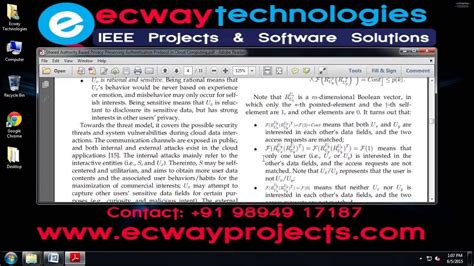 shared authority based privacy preserving authentication protocol in cloud computing youtube